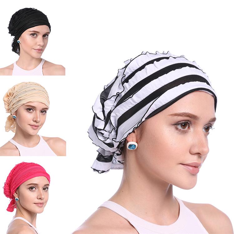 Buy Elegant Breathable Women Beanie Nightcap Pregnant Mother Cap at ...