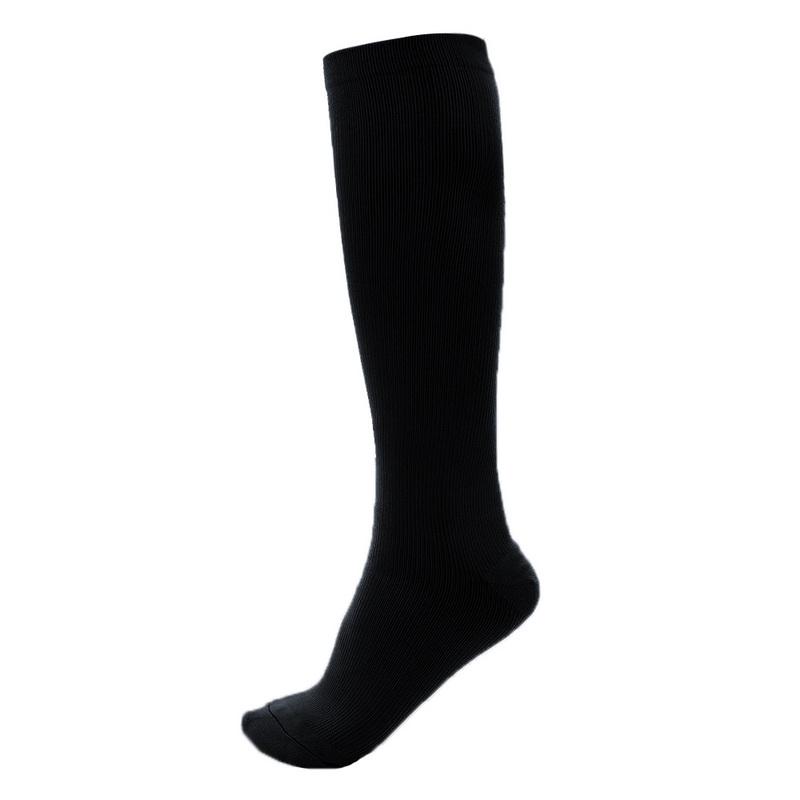 Buy 1 Pair Outdoor Sports Running Men Women Socks Elastic Solid Color ...