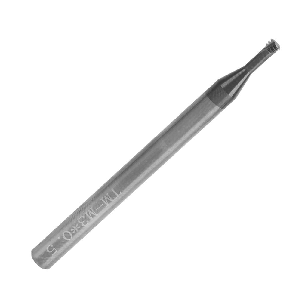 Buy Thread Milling Cutter 3 Tooth 60 Tungsten Steel Cnc Hand Tool M3X0 ...