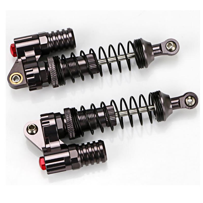 Buy 2Pcs Aluminium Alloy 90Mm Absorber Shocks For 1/10 Scale Rc Rock ...