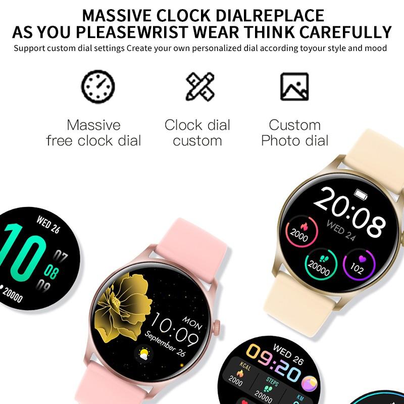 Buy KC08 1.3inches IPS Full Touch Screen Smart Bracelet IP67 Waterproof Sports Smart Watch ...