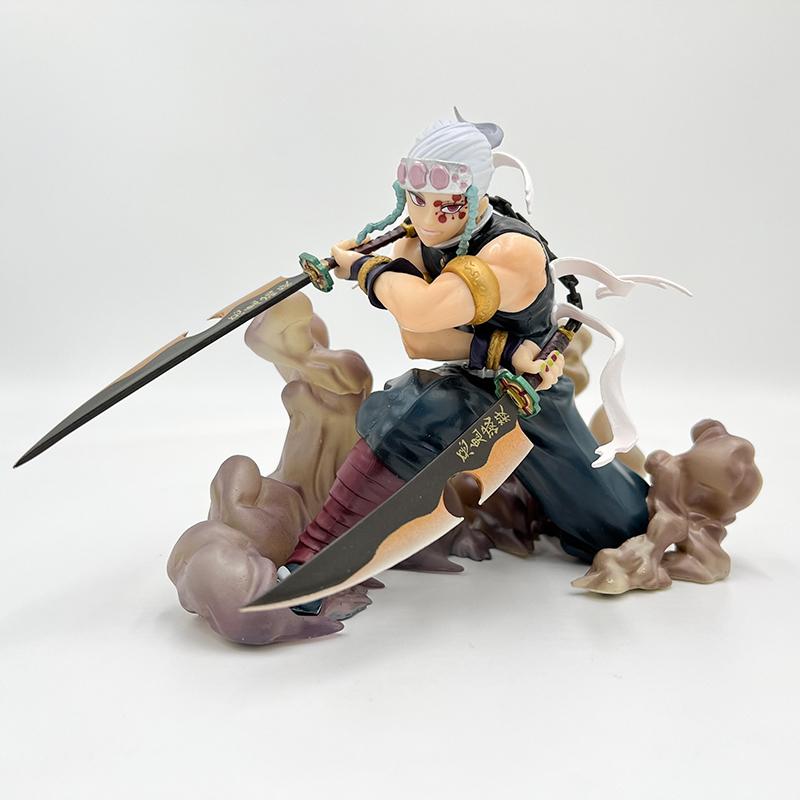 Buy 14cm Demon Slayer Uzui Tengen Anime Figure Figuarts Zero Tengen ...