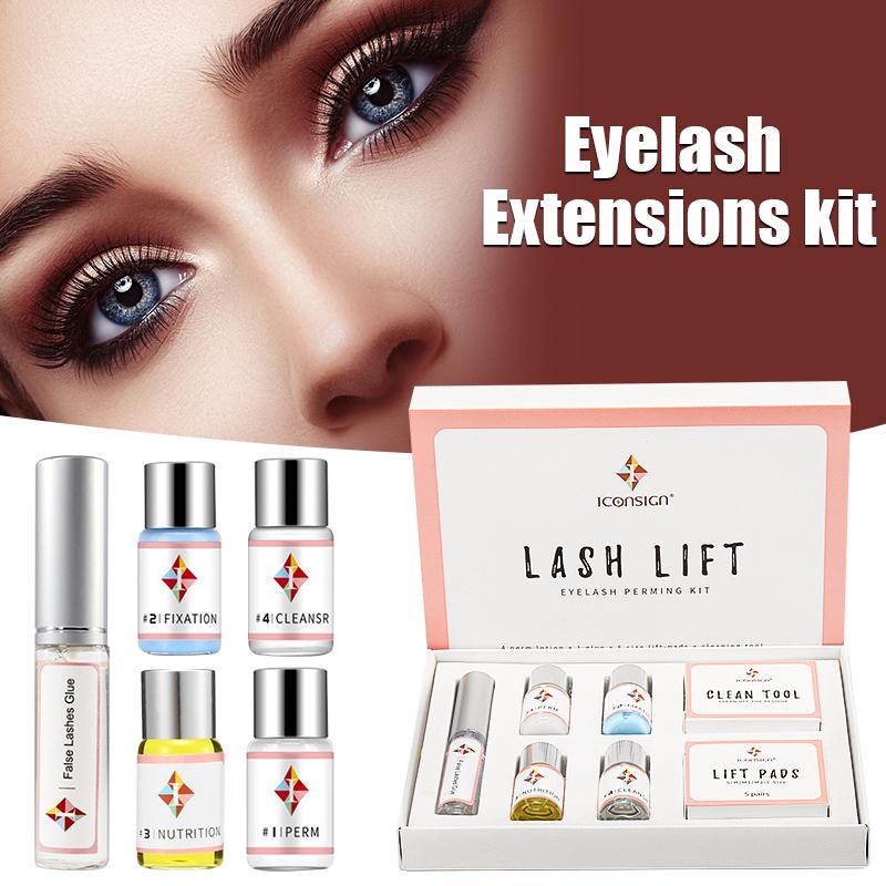 Buy 7Pcs/Set Mini Eyelash Perming Kit Professional Eyelash Cilia ...