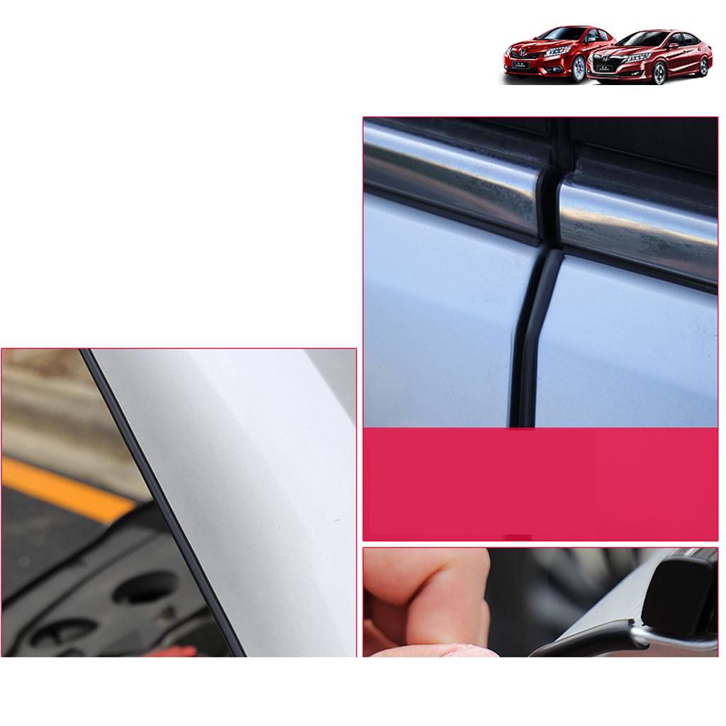 Buy Car Side Door Edge Anti Collision Strip 5M Rubber Bumper Protection ...