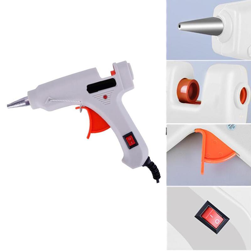 Compre Hot Melt Glue Gun with Sticks Professional School 100w UK Plug ...