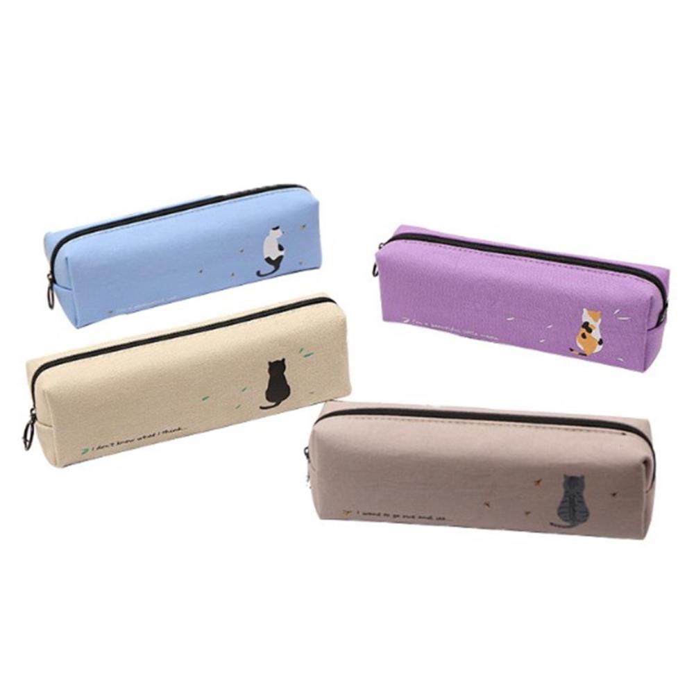 Buy Creative Minimalist Girl Pencil Box Student Learning Tools Cute ...