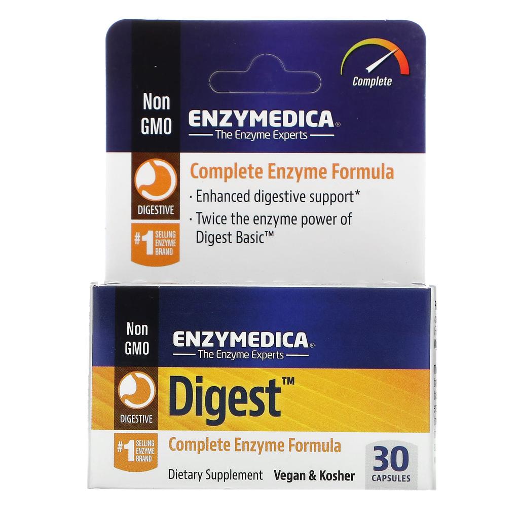 💰Comprar Enzymedica, Digest, Complete Enzyme Formula, 30 Capsules ...
