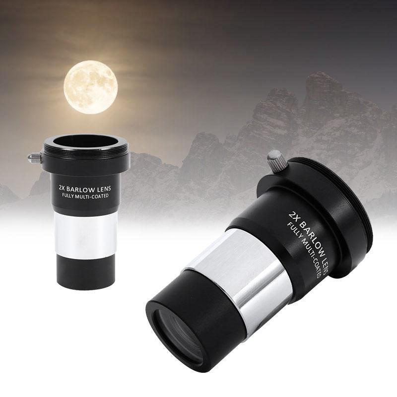 Buy 1.25" 2X Durable Astronomy Telescope Fully Multi-coated Extender ...