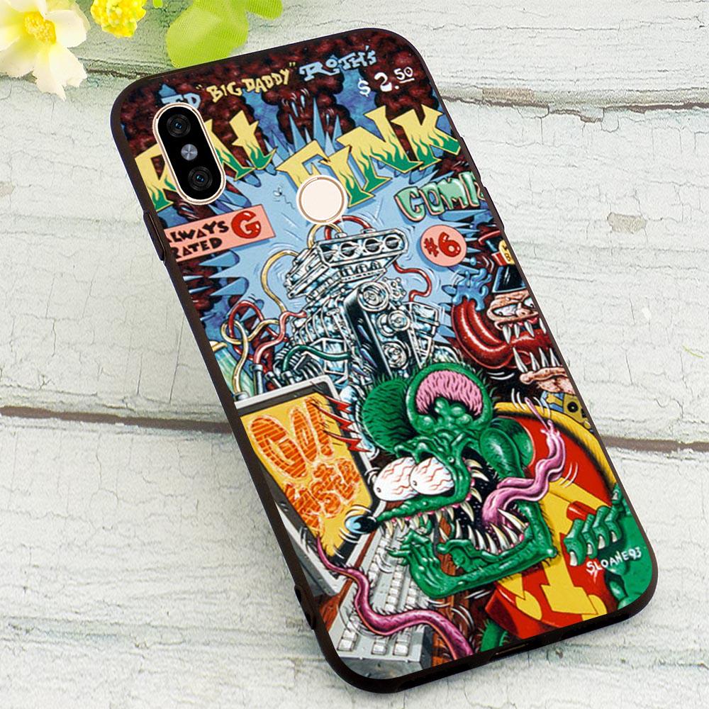 Buy Tales of the Rat Fink Phone Cover for Xiaomi Redmi 7 Case 6A 7A 5 ...