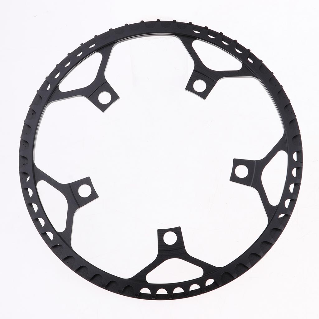 Buy 45T 47T 53T 56T 58T Chainring 130 BCD Single Speed Chain Ring Red ...