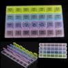 Buy Weekly 7 Days Tablet Pill Box Holder Medicine Storage Organizer ...