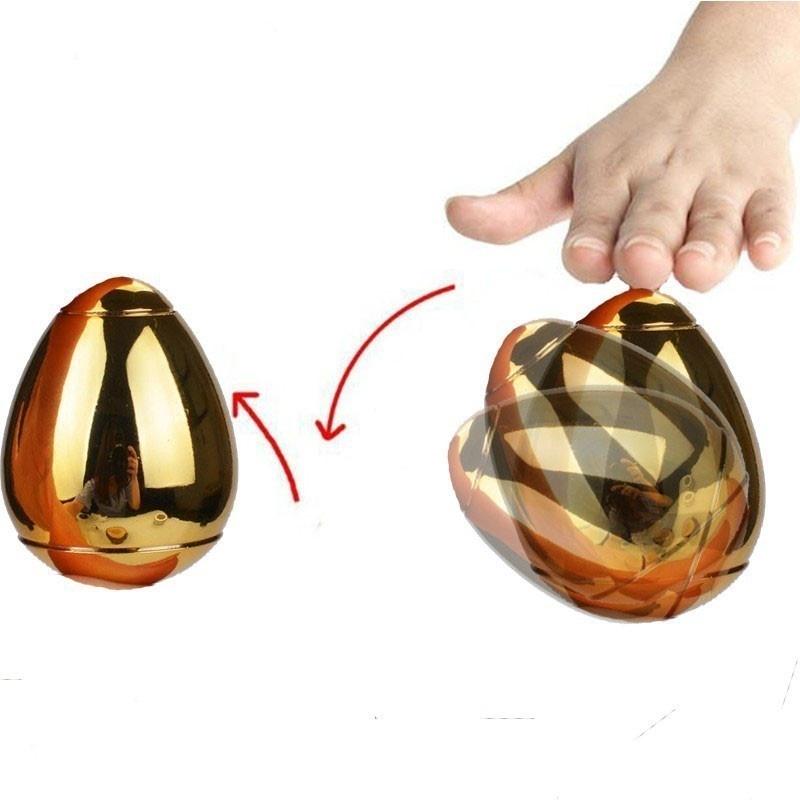 Buy Brand Plating Alloy Egg Spinner Hand Finger Dazzle Dance Gyro ...