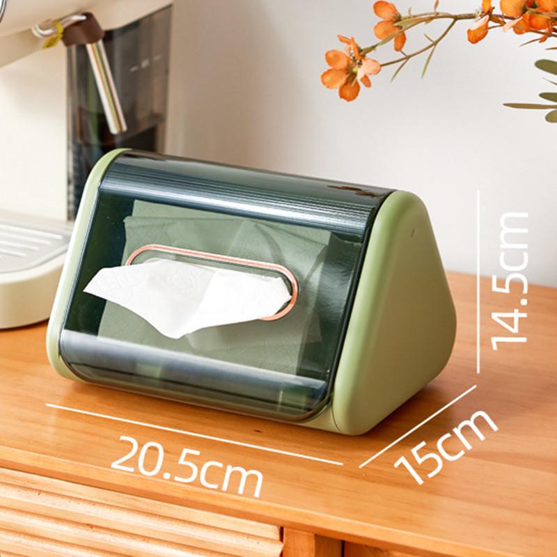 Buy Tissue Box Luxury Napkin Holder Transparency Wall Mounted Household ...