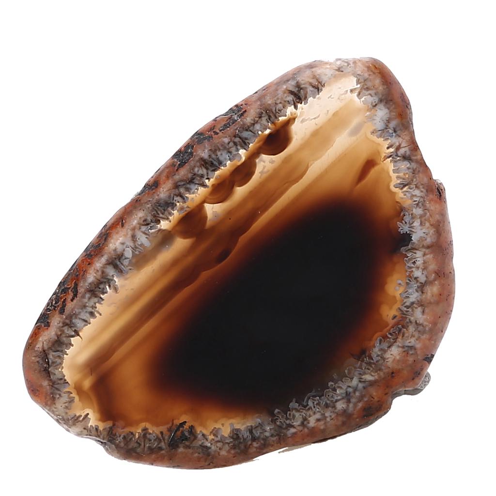 Buy Dagu Natural Agate Slices Geode Polished Slab Brazil Crystal Quartz ...