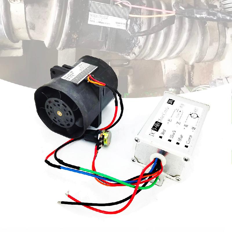 Cheap Car Electric 12V 4A turbine Turbo Double Fan Turbo charger Boost ...