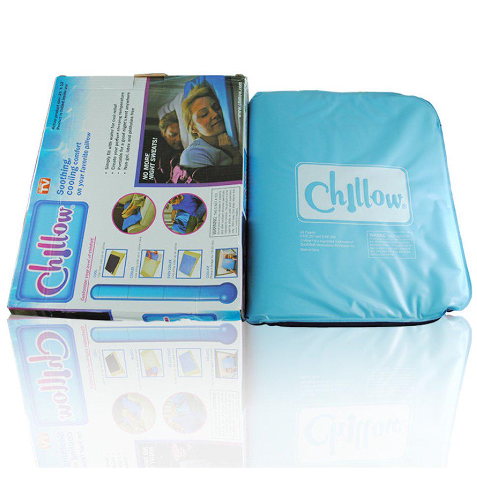 Ice Pad Massager Therapy Sleeping Aid Insert Chillow Pad Mat Muscle ...