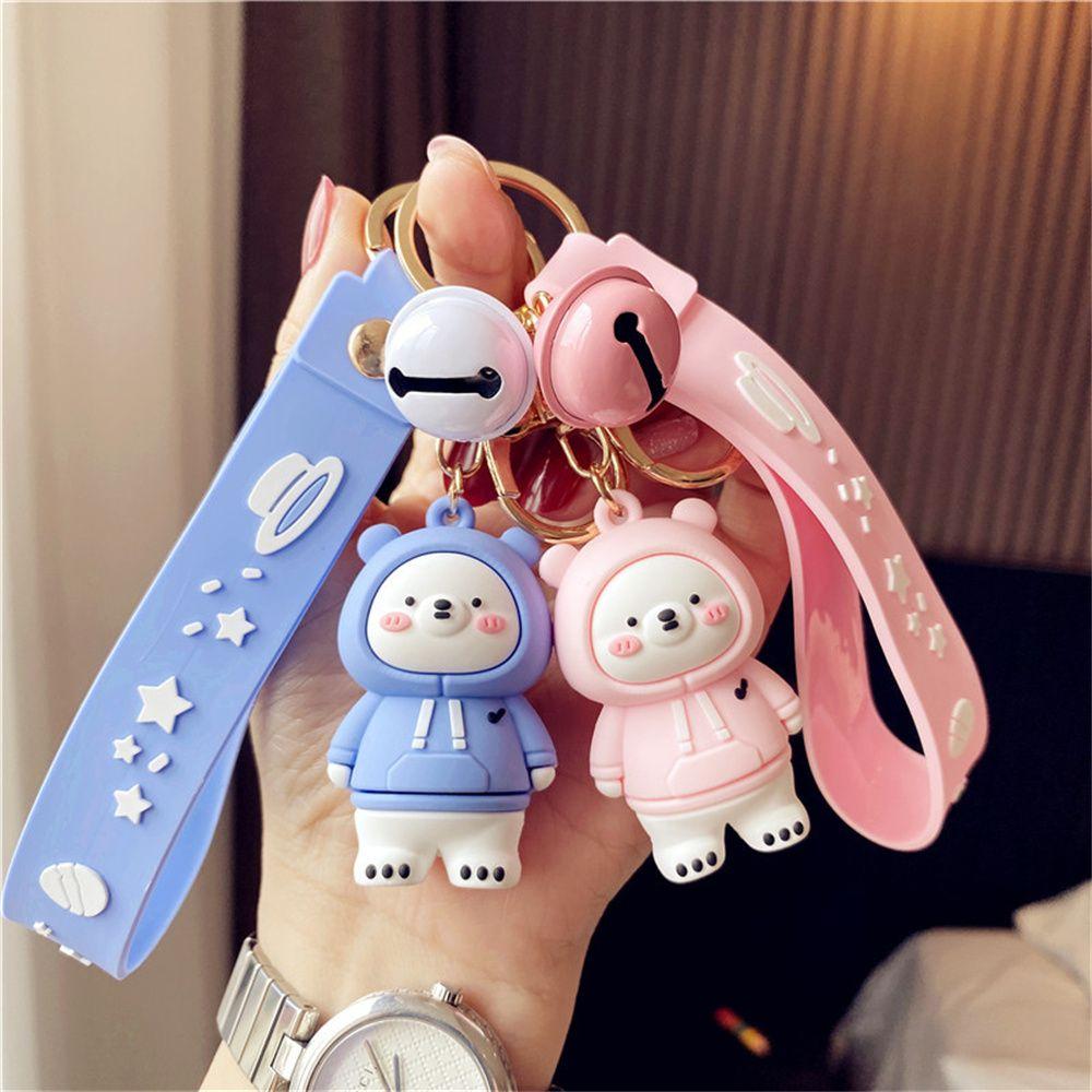Cheap Keychain School Bag Pendant Key Rings Bag Pendants Sweater Bear ...