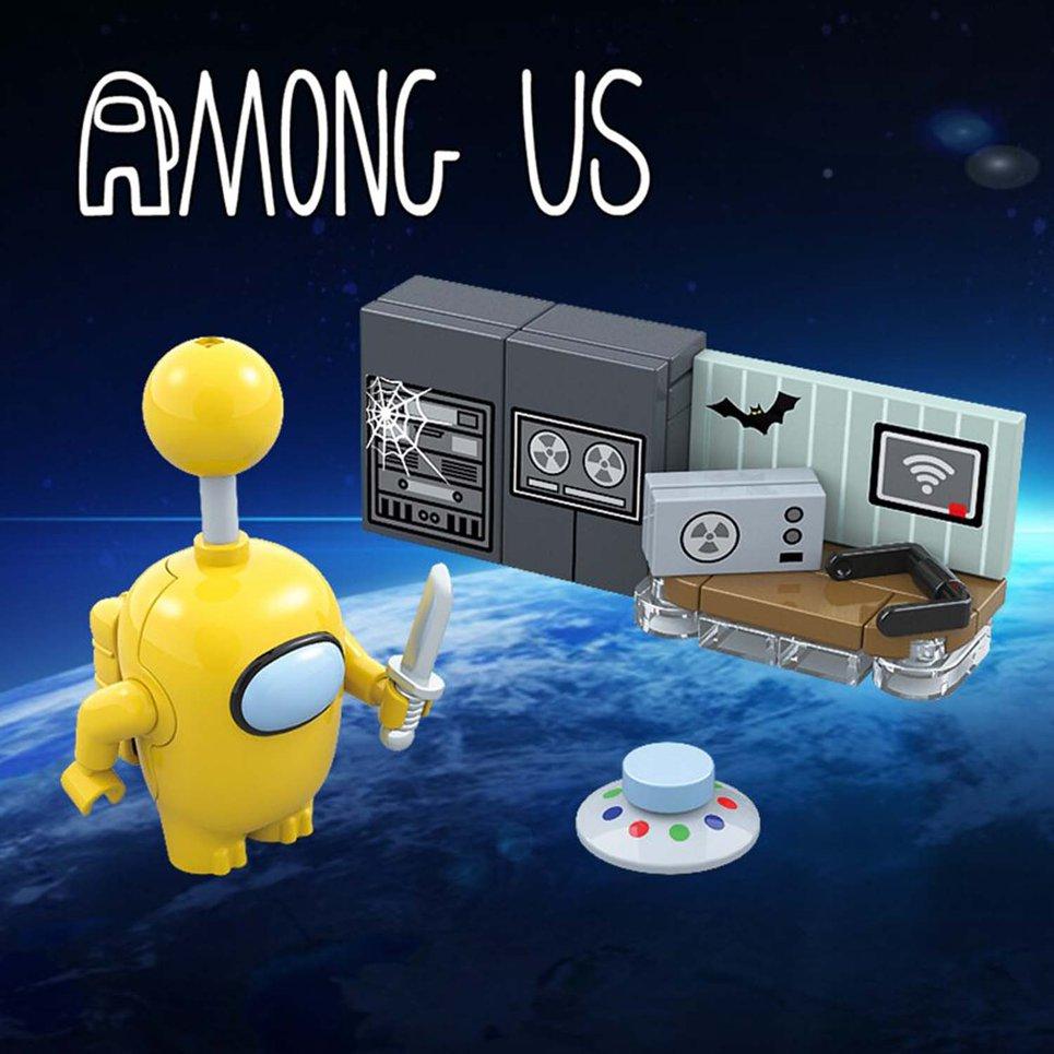 Buy Space Werewolf Kill Toy Building Blocks Creative Educational Toy ...