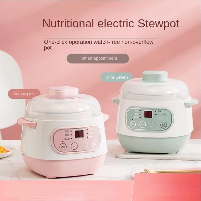 Köp Ceramic Electric Stewpot Household Small Water-Proof Stew Pot ...