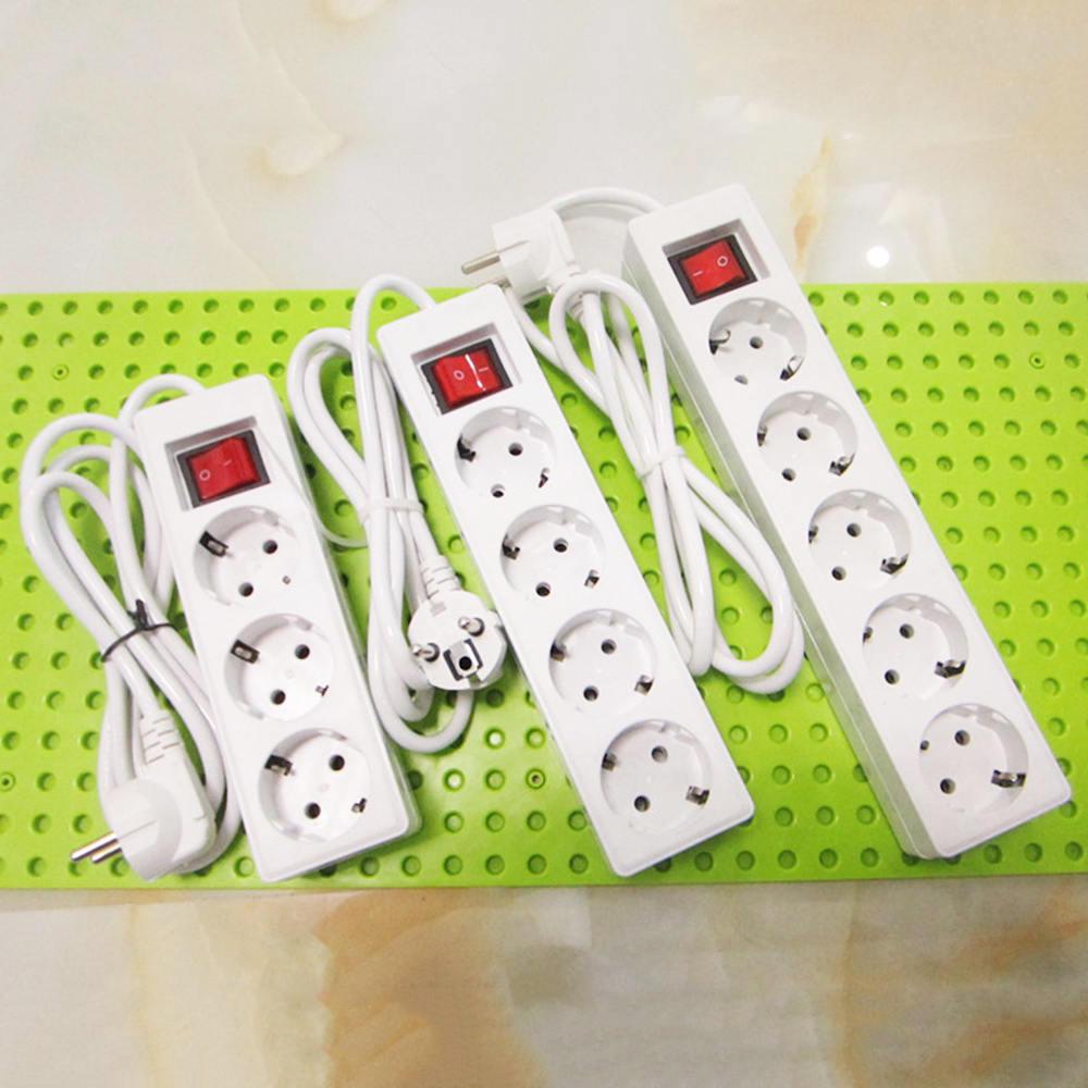 Power Socket Power Board Plug One Toggle Switch Button Surge Protector ...