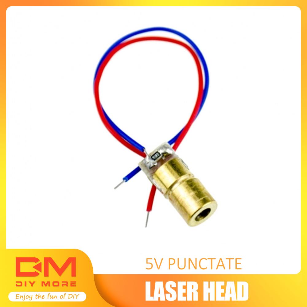 Buy 5PCS 650nm 5mW Laser Red Dot Module Red Laser Sight Laser Diode ...