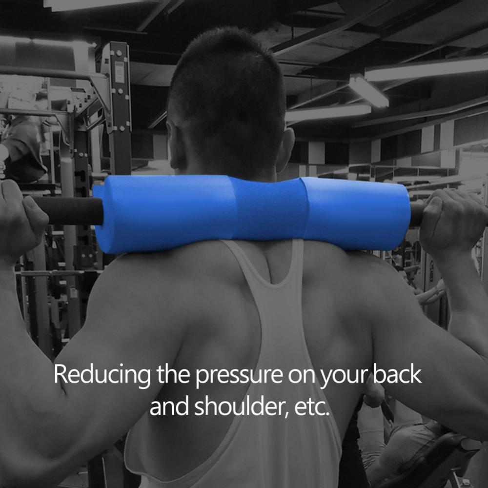 Buy Barbell Squat Pad Neck Shoulder Protective Weight Lifting Protector ...