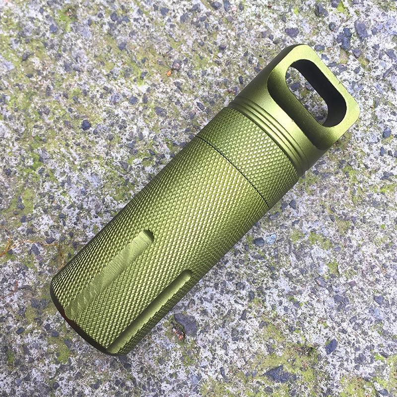 Buy Mini Edc Box Outdoor Survival Waterproof Tank Medicine Pill Camping ...