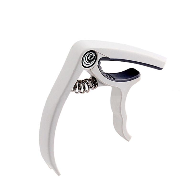 Buy Capo Guitar Replacement Part Accessories White Yellow Plastic for 4 ...