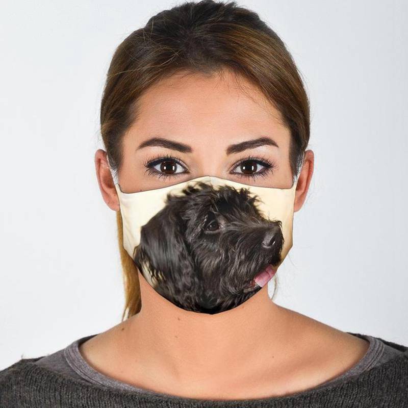 Buy 15 Styles Unisex Print Mouth Mask Cute Furry DOGS Husky Golden ...