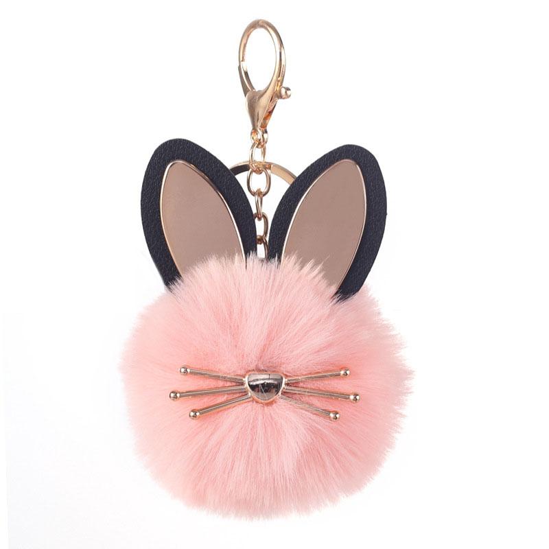Cheap 1PC Accessories Key Ring Bag Pendants Faux Fur Key Holder Car ...