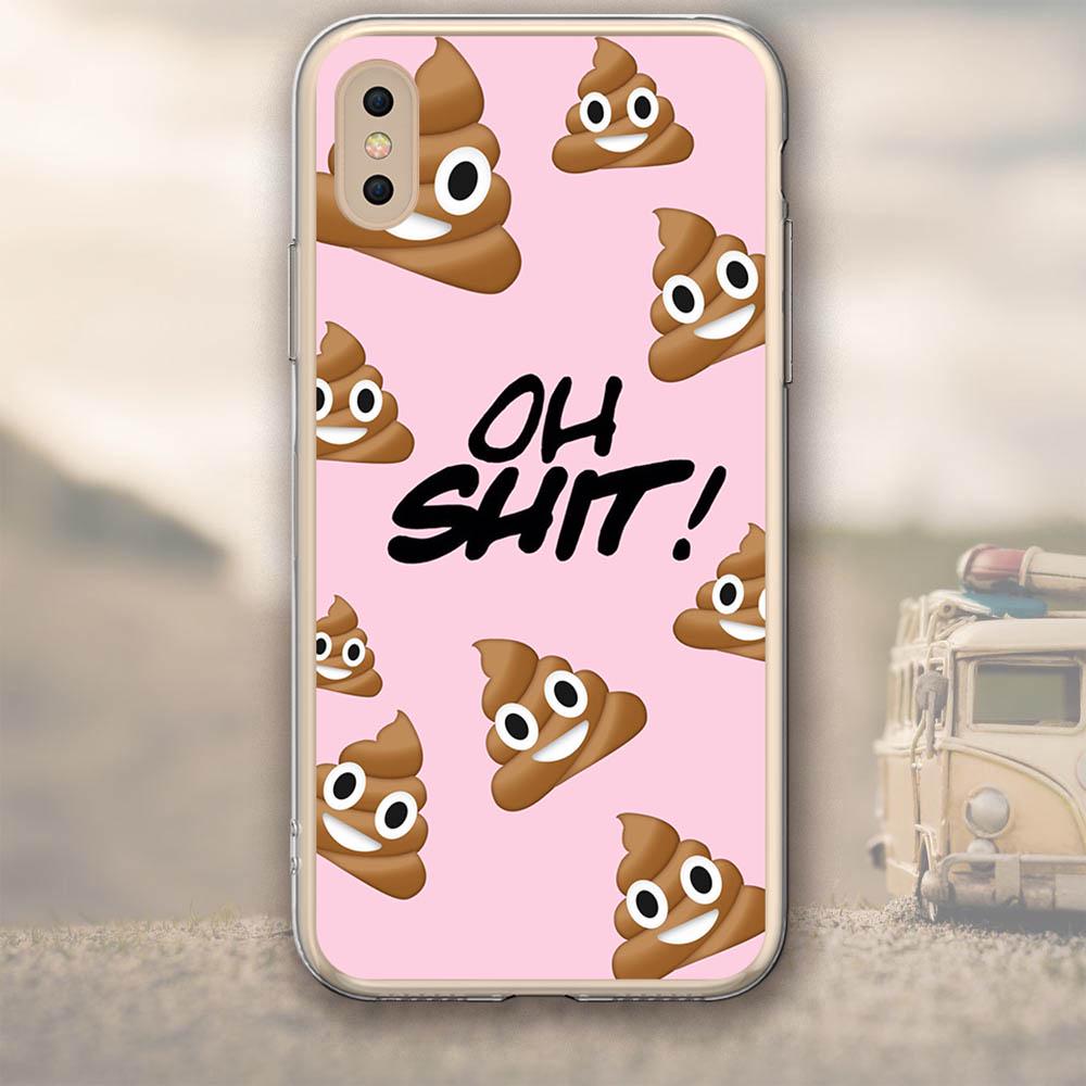 Funny Kimoji Face Printed Soft TPU Phone Case For iPhone 12Pro 11Pro XS ...