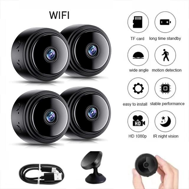 Cheap 4PCS HD 1080P Mini WiFi Camera Smart Home Security Camera ...