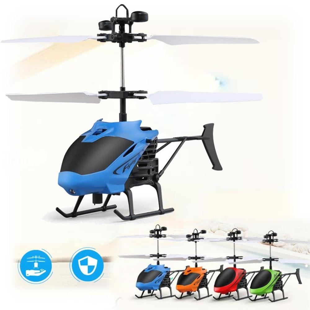Buy Flying Mini RC Infraed Induction Helicopter Aircraft Flashing Light ...