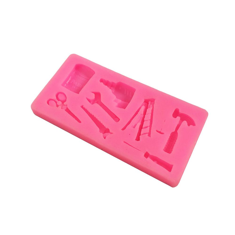 Buy Hardware Tools Scissors Hammer Pliers Shape Silicone Mould Fondant ...