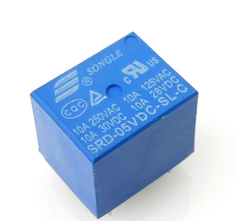Other Electronic Components 5PCS Songle Relay 5V SRD-05VDC-SL-C 5 feet ...