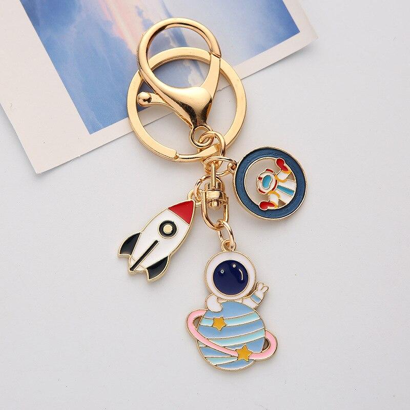 Buy Astronaut Key Chains Space Travel Collection Keychain Planet Star ...