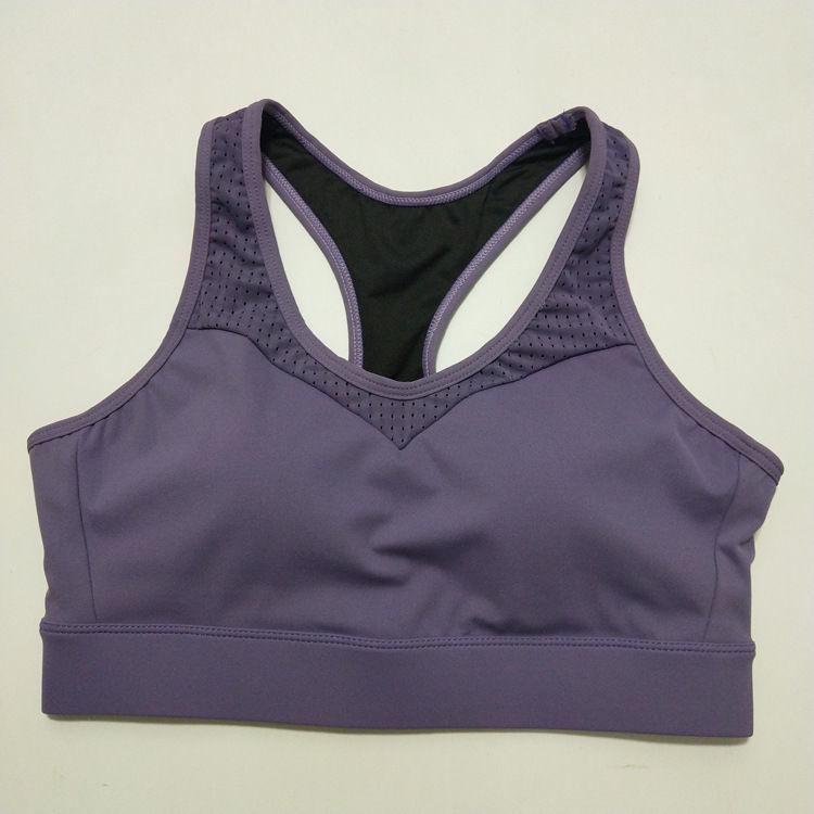 Women Yoga Sport Bra Running Fitness Jogging Bra Elasticity Shockproof ...
