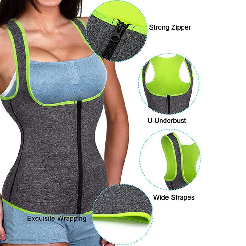 Buy WCIC Wide Shoulder Straps For Fitness Exercises Sweating Zipper ...