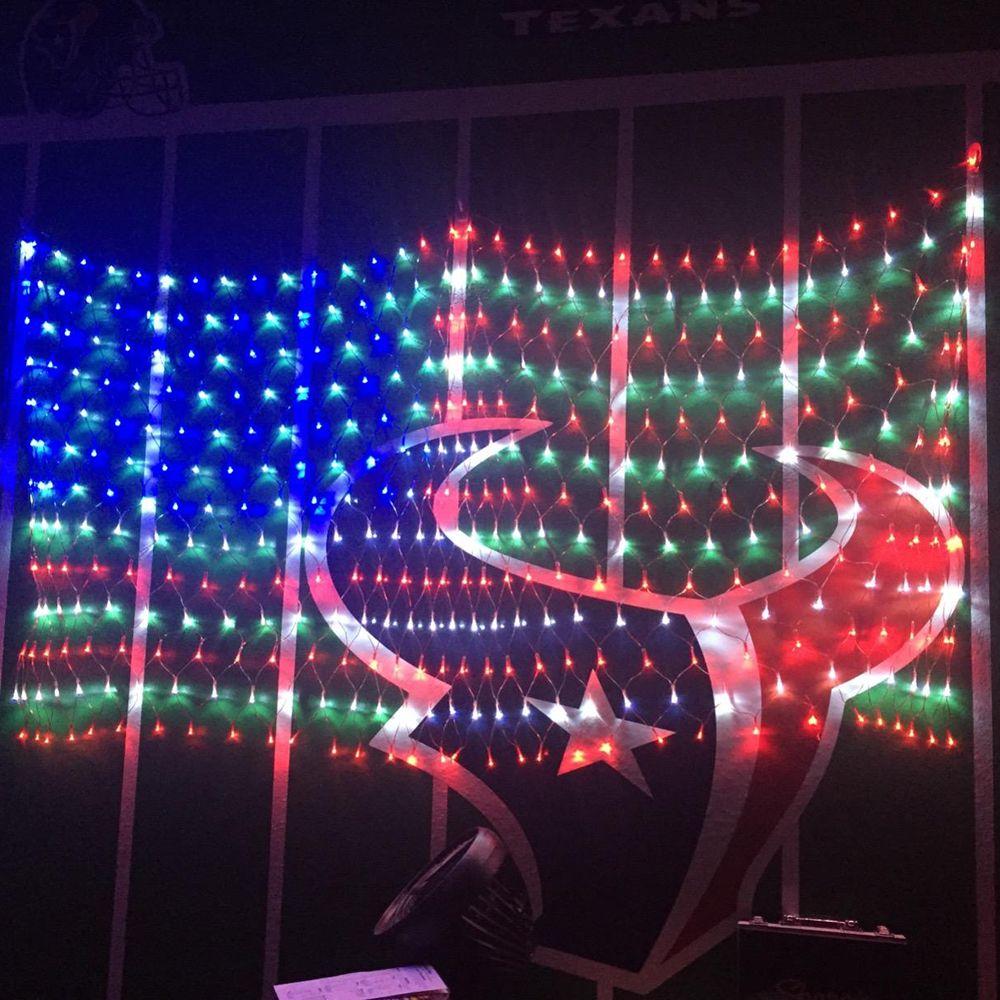 Buy Waterproof American Flag Lights Independence Day With 420 Super ...