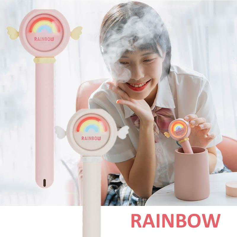 Buy Maijiabao New Portable Mini Rainbow Fairy Stick Humidifier Night ...