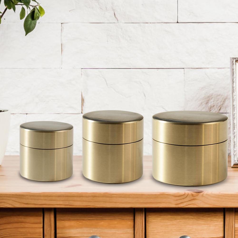 Buy Brass Seal Cabin Medicine Drug Metal Jewelry Storage Box Cases Pill ...