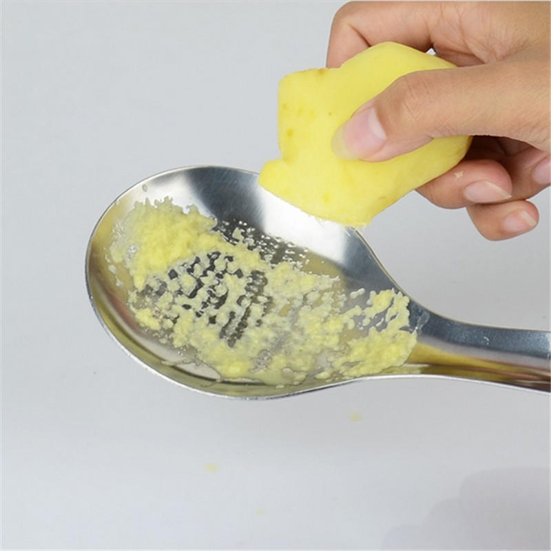 Cheap Spoon Shape Lemon Zester Mixer Ginger Grater Wasabi Garlic ...