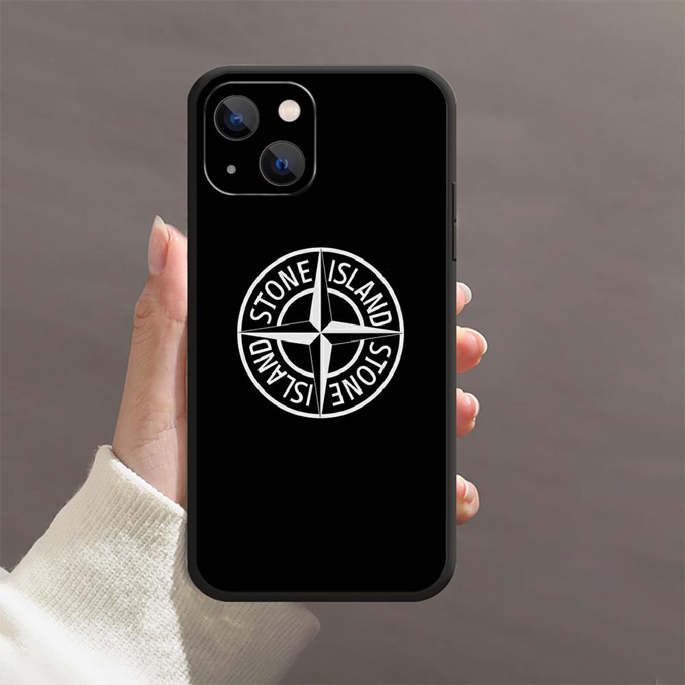 Buy Stones Island Fashion Logo Phone Case For Iphone Xiaomi Mi Samsung ...
