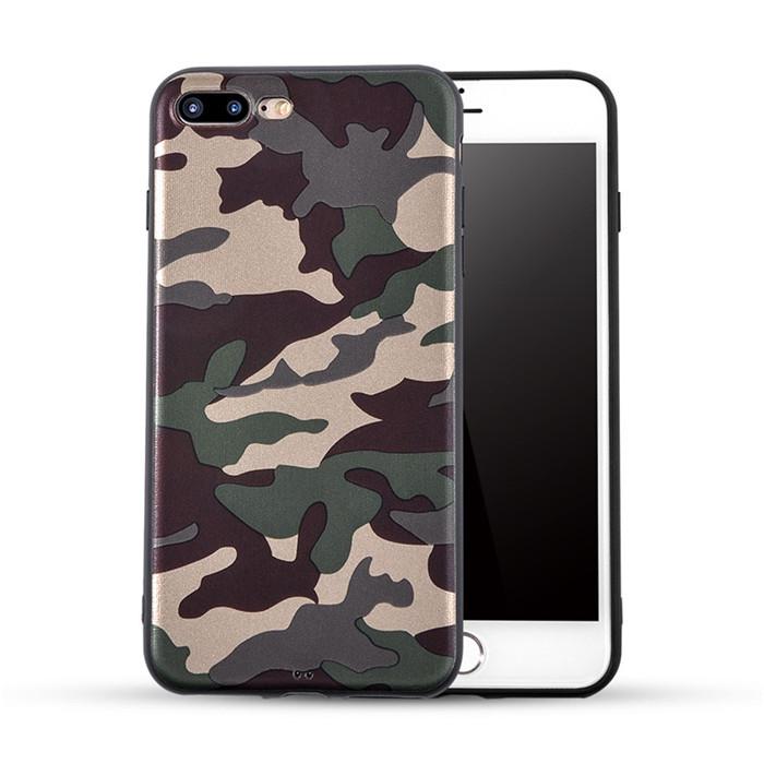 Camo Camouflage Case for IPhone 6 6S Cover 7 7 Plus 8 8 Plus X Army ...