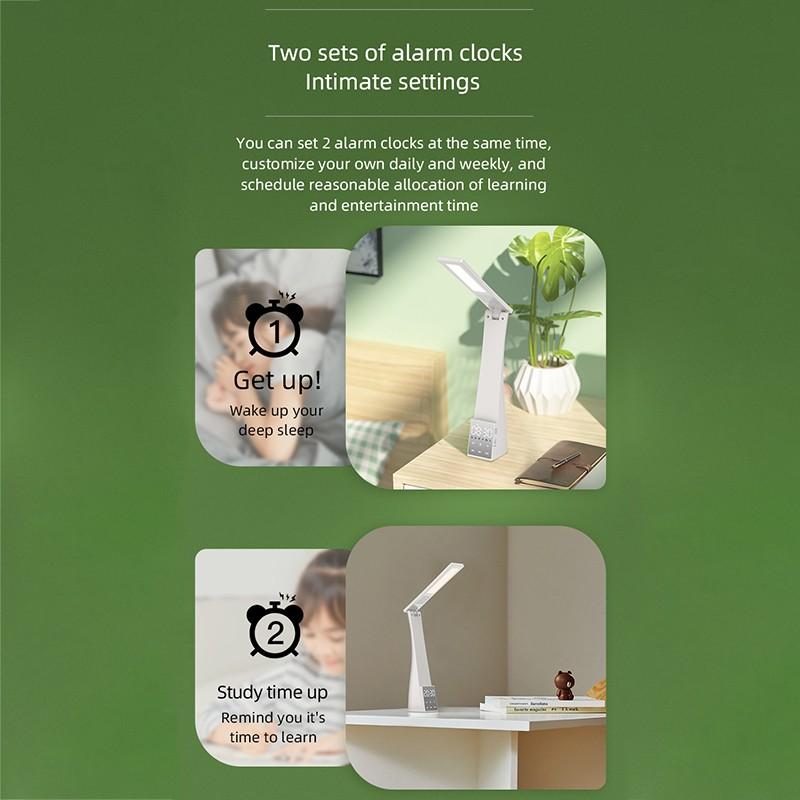 Buy Multifunctional Foldable Led Table Lamp For Student Wireless ...