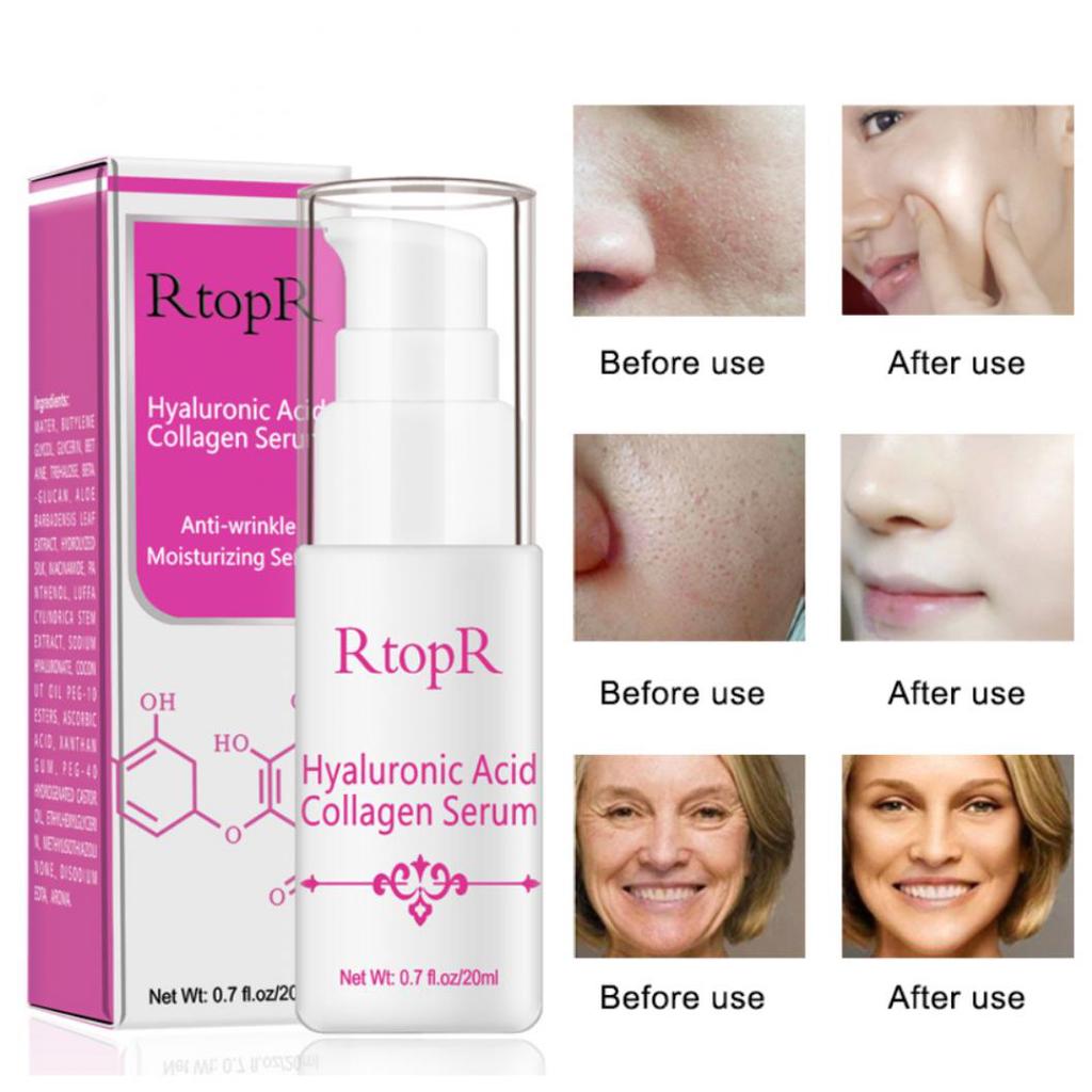 Buy 20ml Moisturizing Hyaluronic Acid Collagen Skin Care Anti-Wrinkle ...