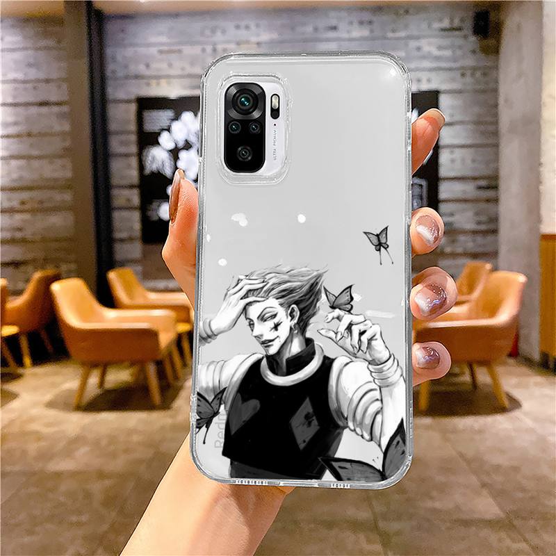 Buy hunter x hunter anime Phone Case Transparent for Xiaomi redmi note ...