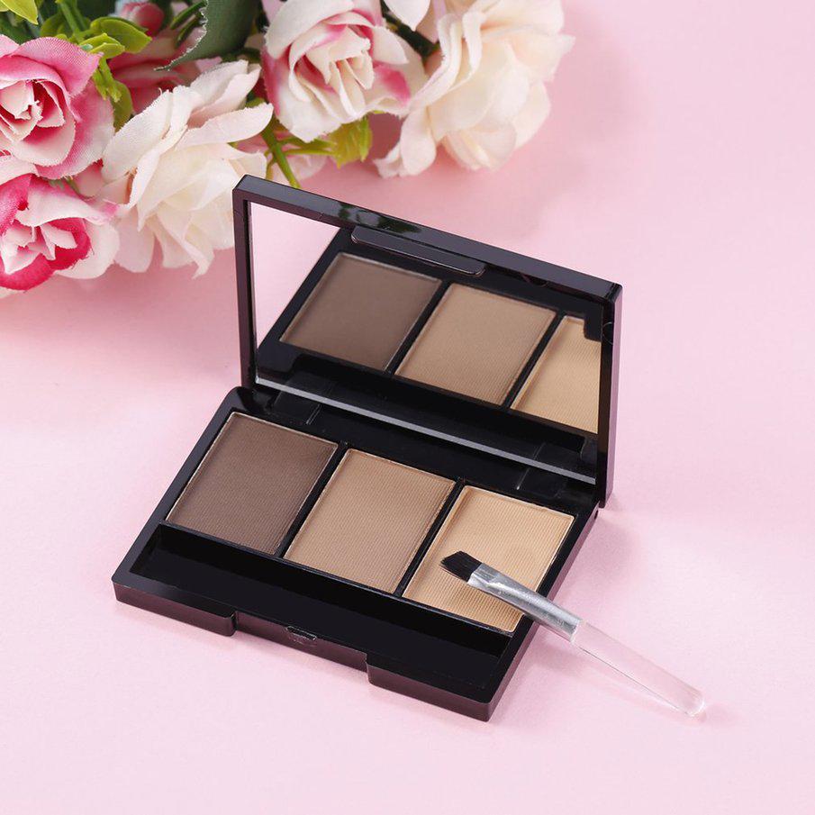 Cheap 3 Color Eyebrow Powder l Durable Easy Coloring Colour Makeup | Joom