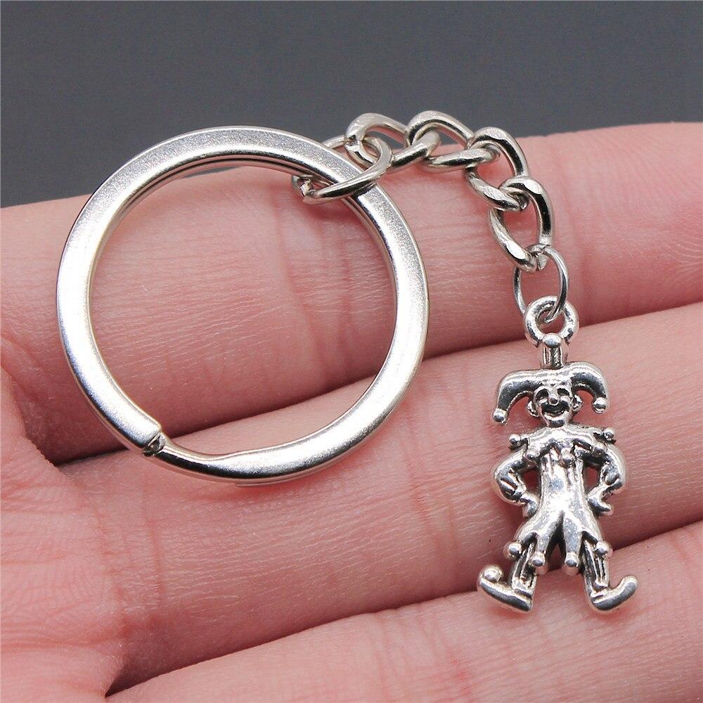 1pcs Zinc Alloy Clown Charms Key Chains Car Key Chain Wholesale Gift ...