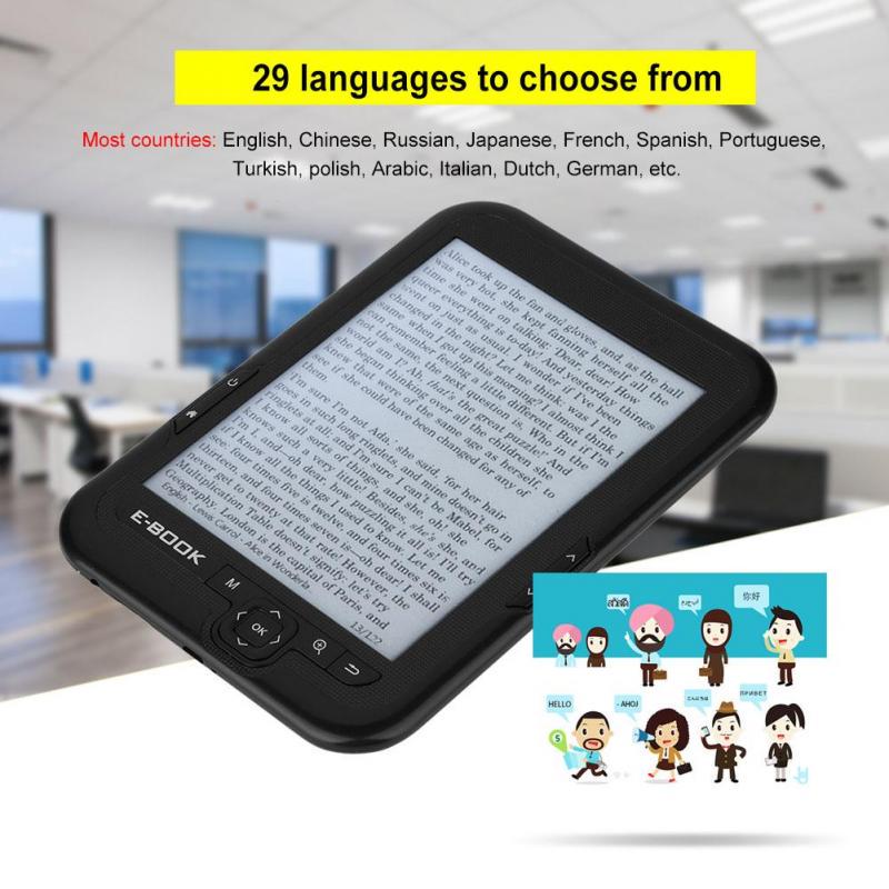 Buy E-BOOK Reader E-Ink 6 Inch E-reader 800x600 Resolution Display ...